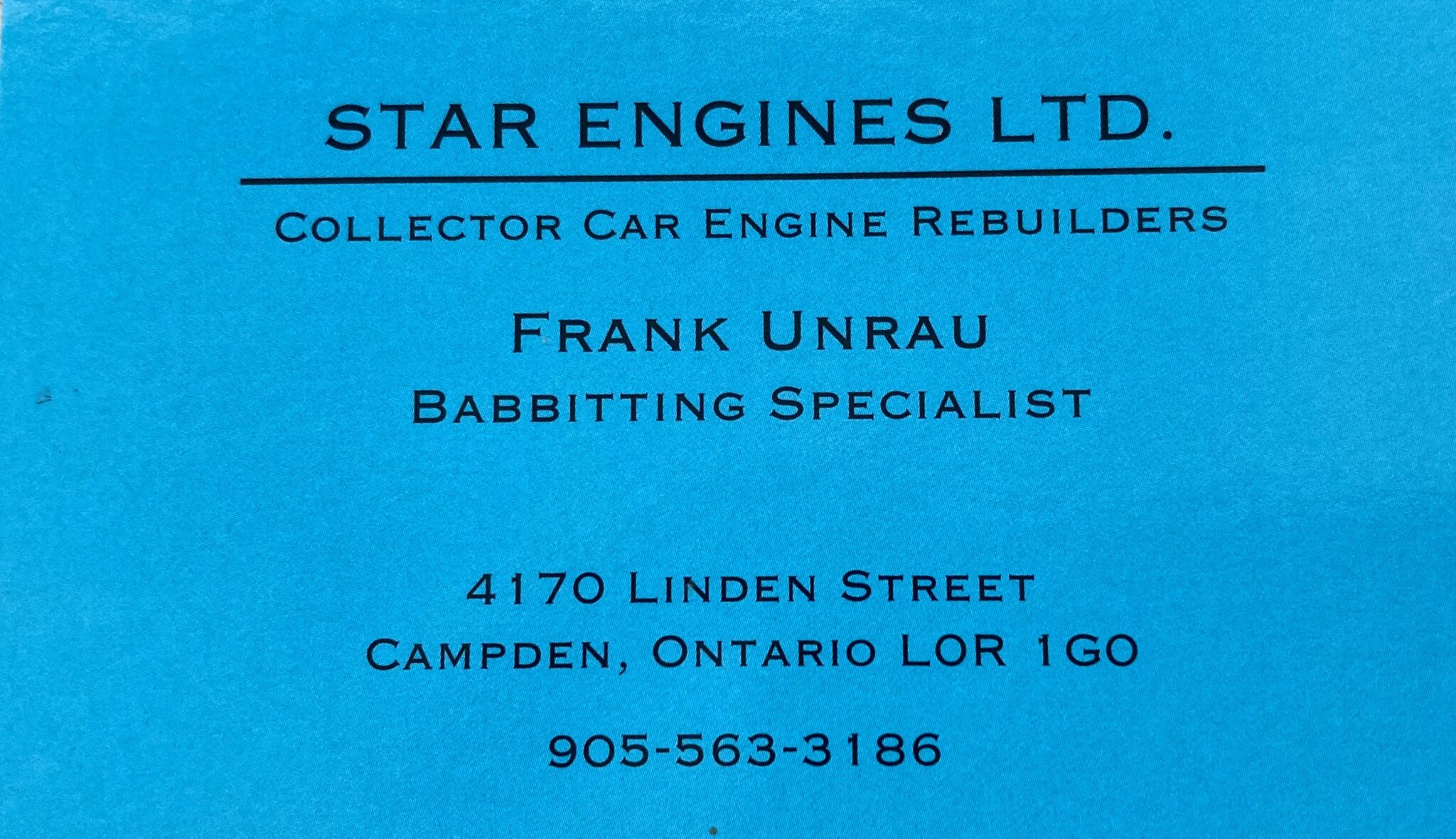 Contact Us – Star Engines Collector Car Engine Rebuilding